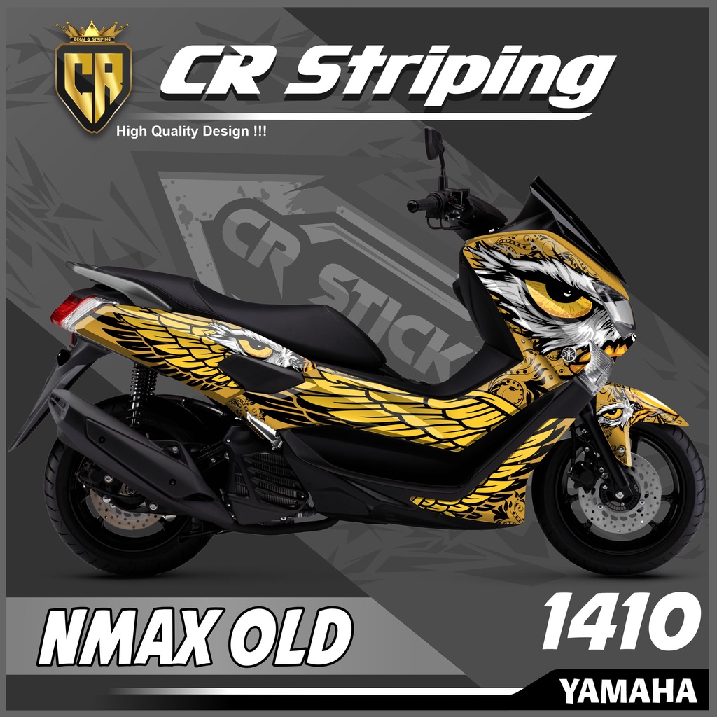 Jual Decal Yamaha Nmax Old Full Body Desain Burung Garuda |code 1410 ...