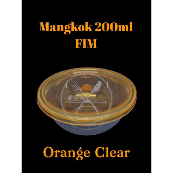 Jual Thinwall ENVI Round 200 ML + TUTUP Warna-Warni / Mangkok / Food Container Bulat 1 ROLL ISI ...