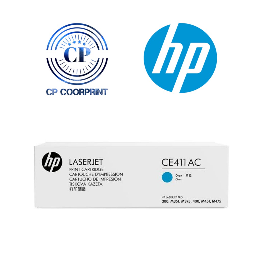 Jual HP CE411AC Cyan Original Laserjet Toner Cartridge | Shopee Indonesia