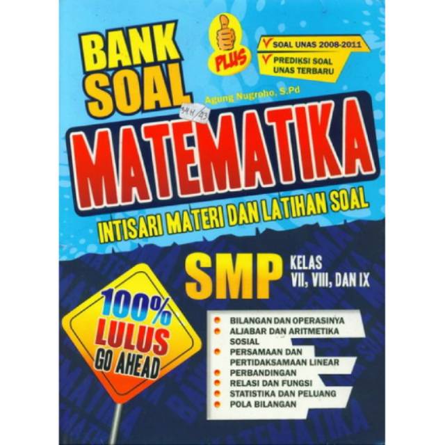 Jual Bank Soal Matematika SMP | Shopee Indonesia