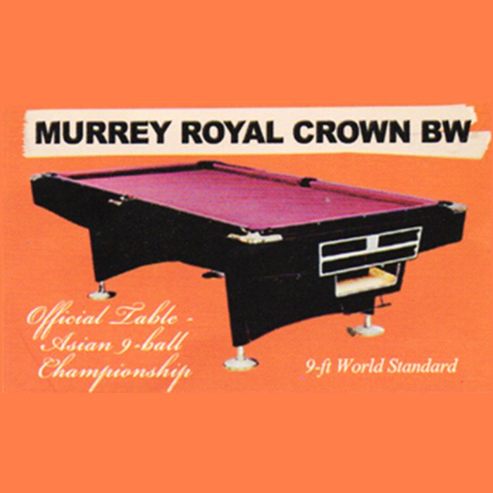 Jual Murrey Royal Crown BW 9 ft Pool Table - Meja Biliard Biliar 9 feet ...
