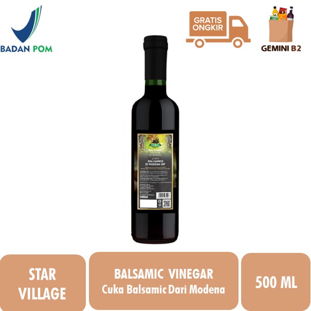 Jual Star Village Balsamic Vinegar Of Modena Cuka Anggur Balsamic 500 ...