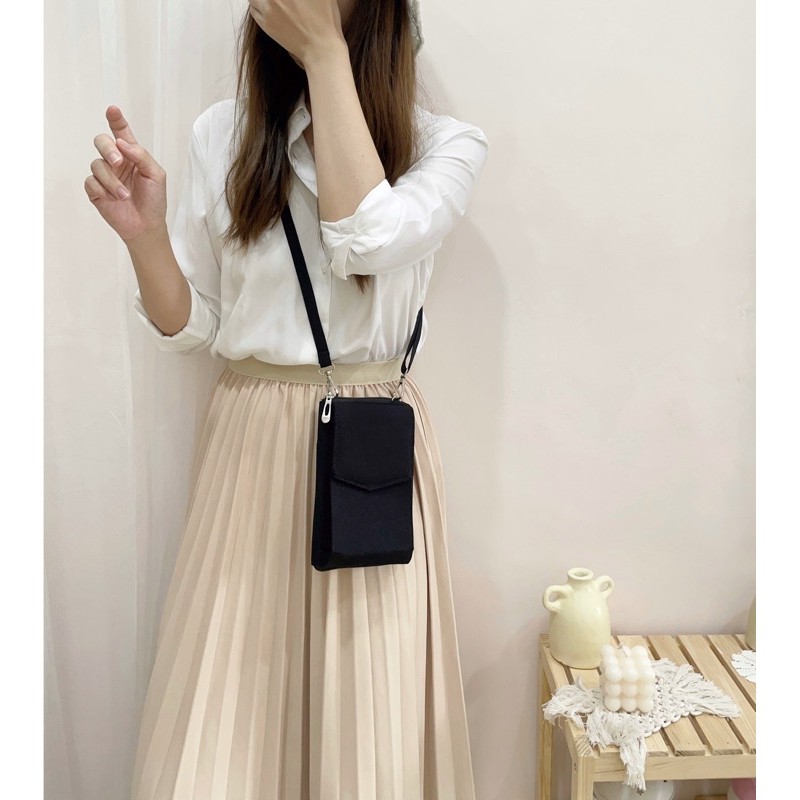 Jual Namini Wallet Canvas Bag Korea / Dompet tas korea dompet korea ...