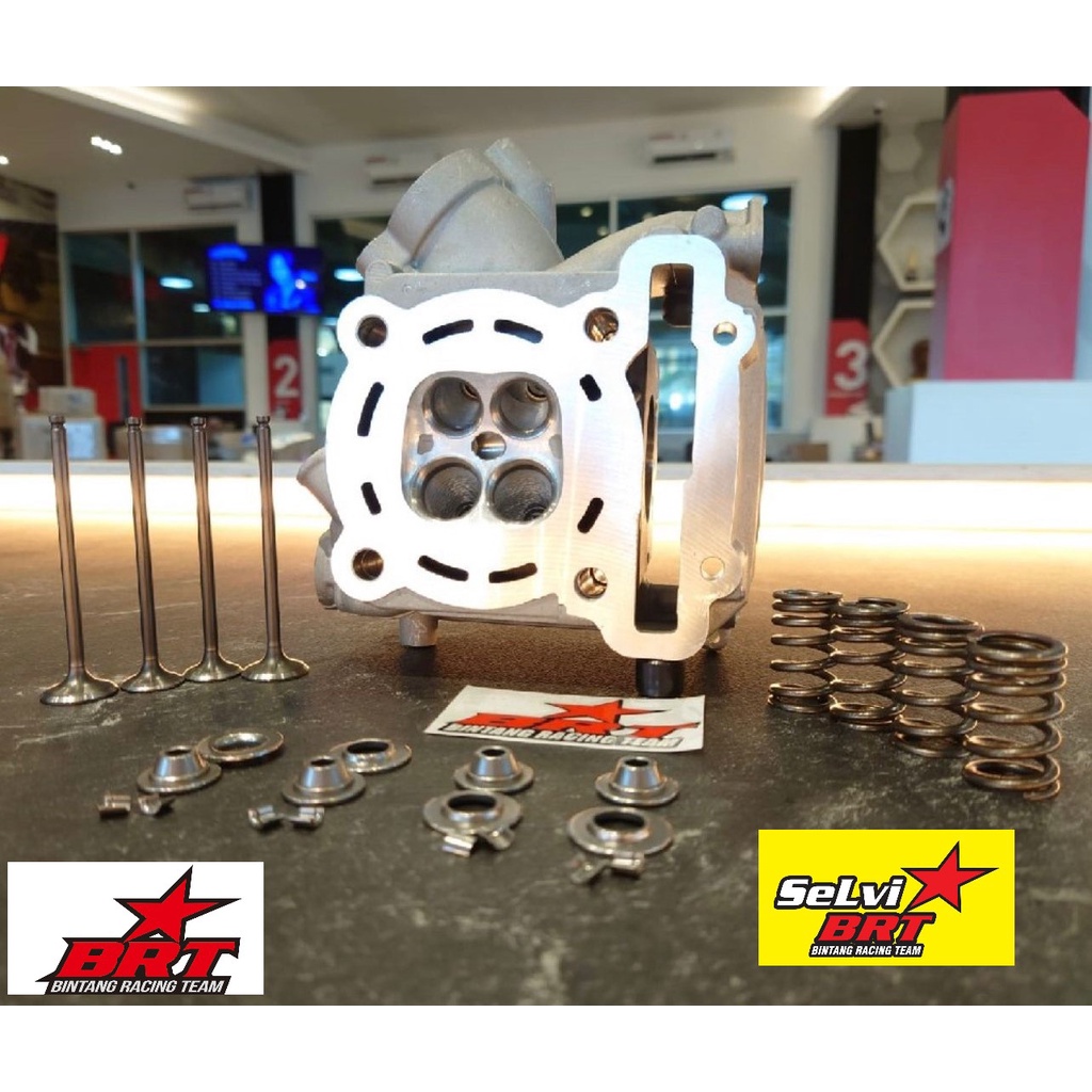 Jual SUPER HEAD BRT NMAX PORTING CNC KLEP 22 19 | Shopee Indonesia
