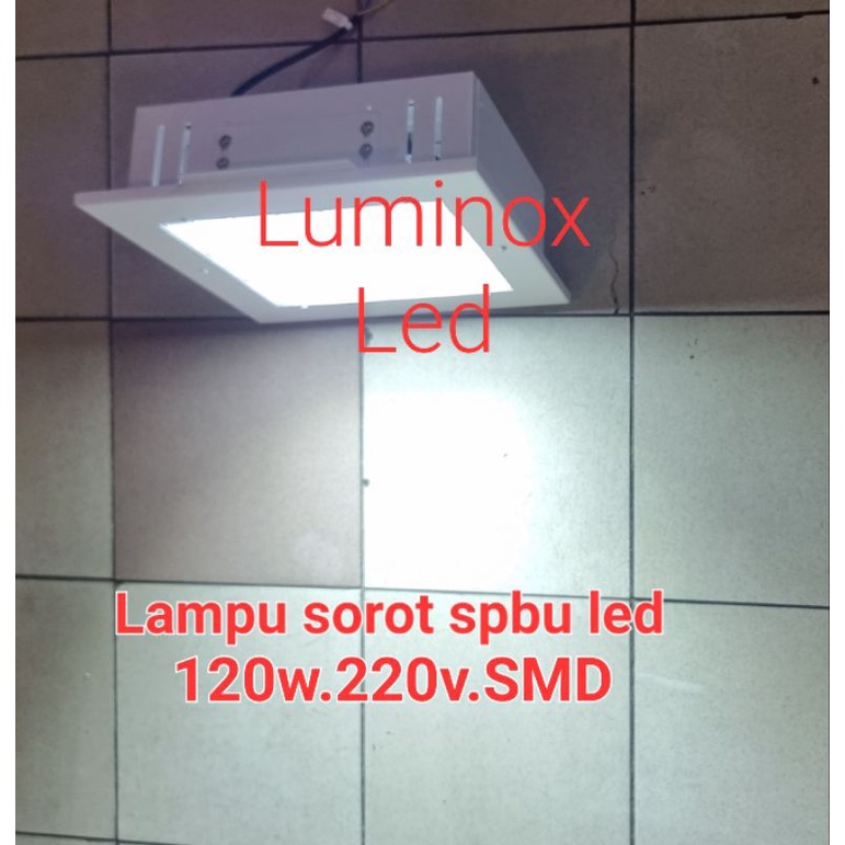 Jual lampu sorot plafon spbu led 120w 120watt floodlight ceiling pom ...