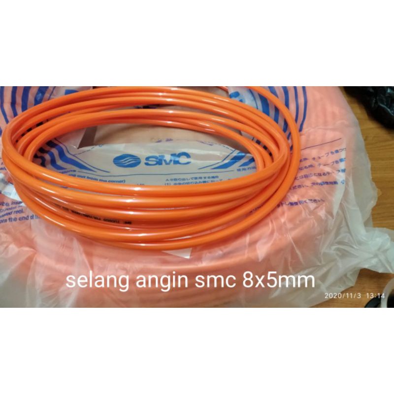 Jual Selang Kompresor/ Selang Angin / Selang Dental / Selang PU SMC 8mm ...