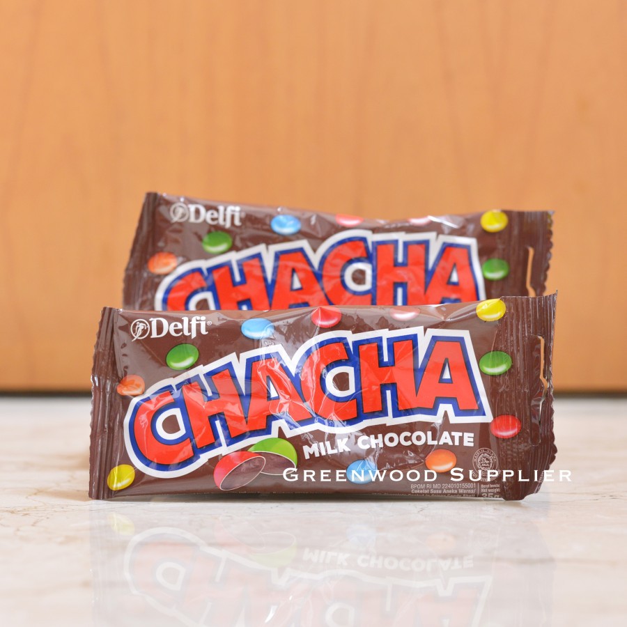 Jual Delfi Chacha Milk Chocolate - 35G | Shopee Indonesia
