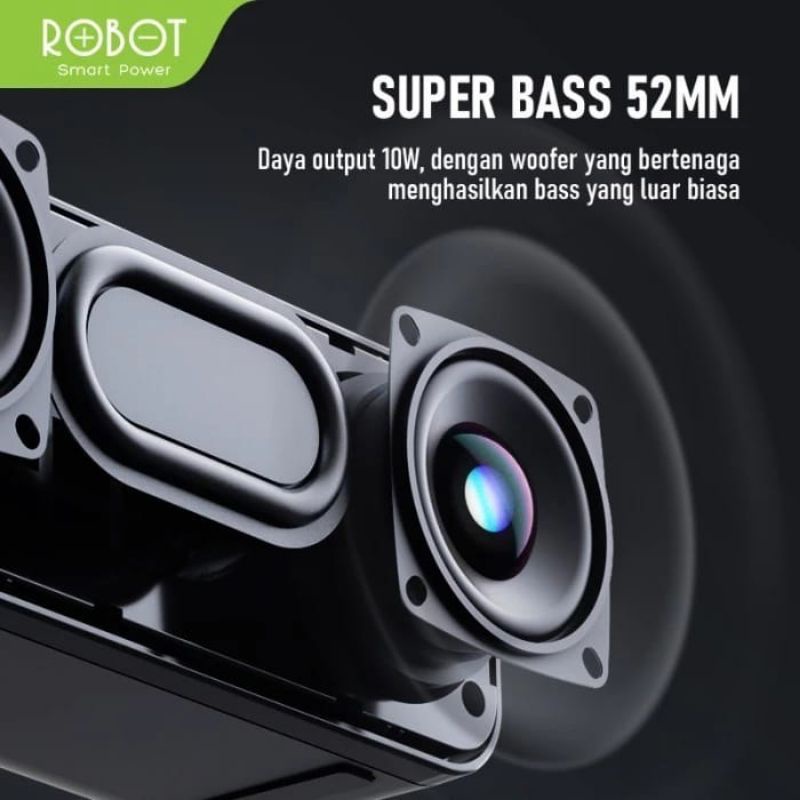 Jual Speaker Robot RB520 Bluetooth Portable 5.0 Audio Wireless | Shopee Indonesia
