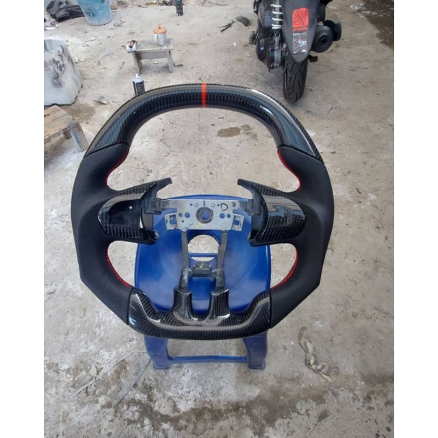 Jual paket stir brio mobilio carbon type r steer mobil | Shopee Indonesia