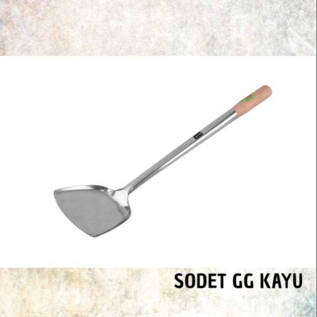 Jual SODET GAGANG KAYU / SODET STAINLESS / SUTIL STAINLESS GAGANG KAYU ...