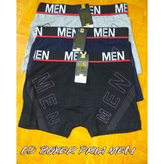 Jual Meng Pai Jiao - Cd Boxer Pria 3Pcs Berkualitas, Celana Dalem Pria ...