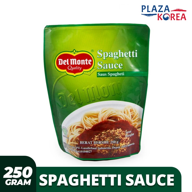 Jual DELMONTE SPAGHETTI SAUCE POUCH 250 GR - SAUS SAOS SPAGETI DEL ...