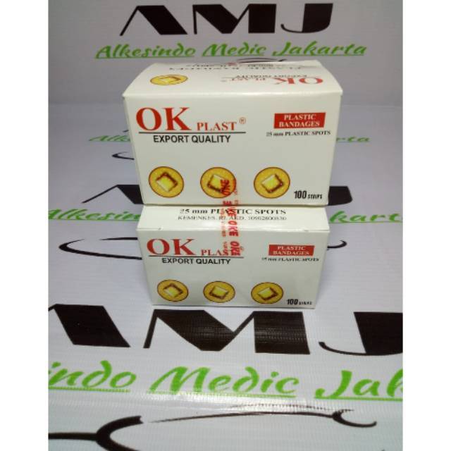 Jual Ok plast plaster bulat plaster ok plast | Shopee Indonesia