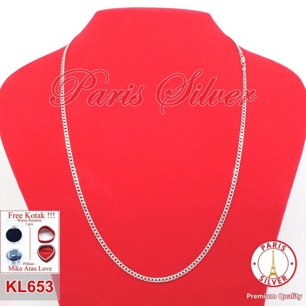 Jual Kalung Perak Pria Asli Model Sisik Naga Silver 925 Lapis Emas ...