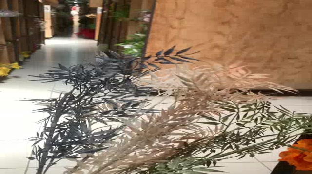 Jual THICK BAMBOO LEAVES ARTIFICIAL DAUN PASTEL DAUN PALSU DAUN SILK ...