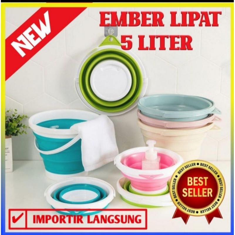 Jual Ember/Baskom Lipat Portable / Ember Lipat Portable Multifungsi ...
