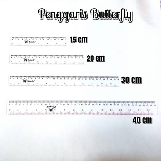 Jual Penggaris Butterfly berbagai ukuran | Shopee Indonesia