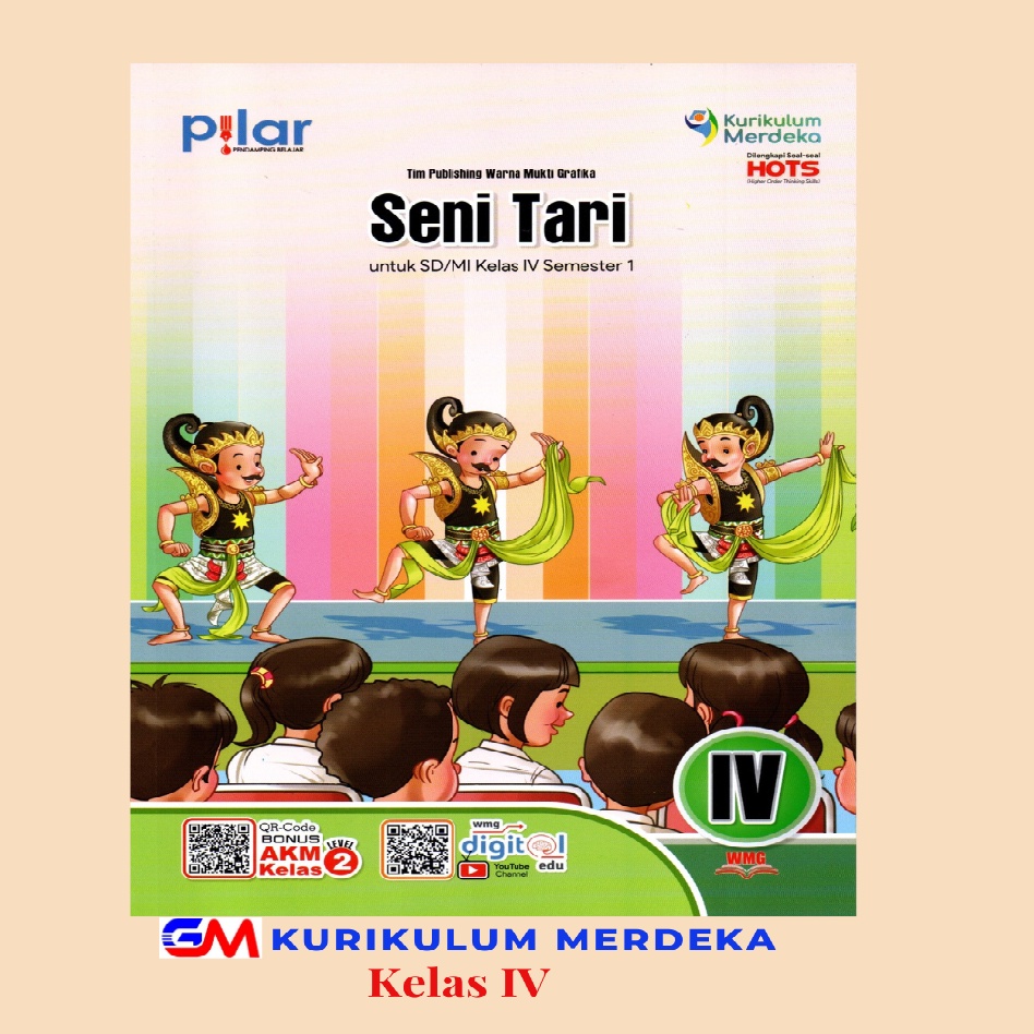 Jual BUKU PILAR SENI TARI KELAS IV KURIKULUM MERDEKA SEMESTER 1 | Shopee Indonesia