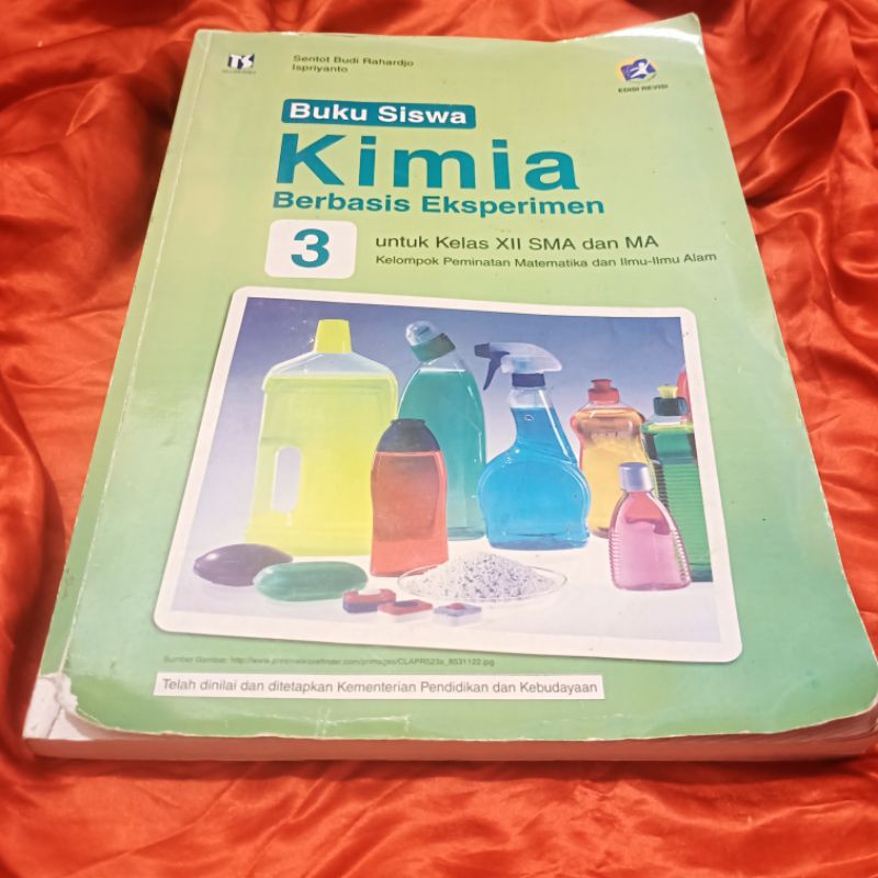 Jual Buku SISWA KIMIA BERBASIS EKSPERIMEN KELAS 12 BEKAS | Shopee Indonesia