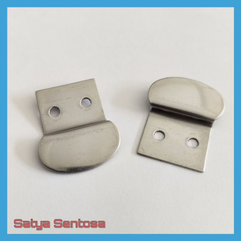 Jual Plat Klem Kaca S / Z STAINLESS | Plat Penjepit Penahan Kaca ...