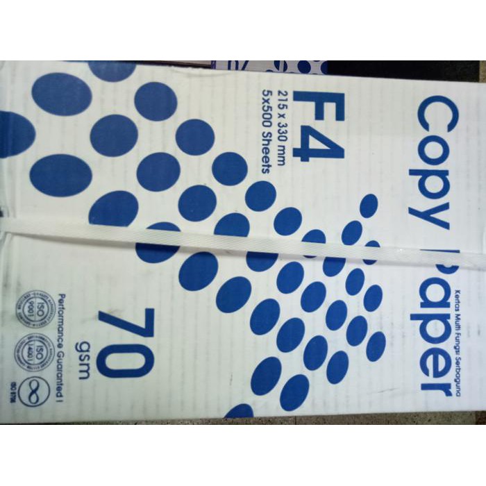 Jual Kertas / Kertas Hvs Folio F4 70 Gr Copy Paper | Shopee Indonesia