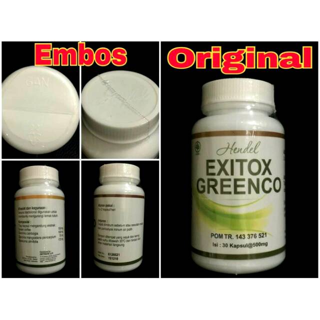 Jual Greenco jaminan 100% asli. Exitox greenco | Shopee Indonesia