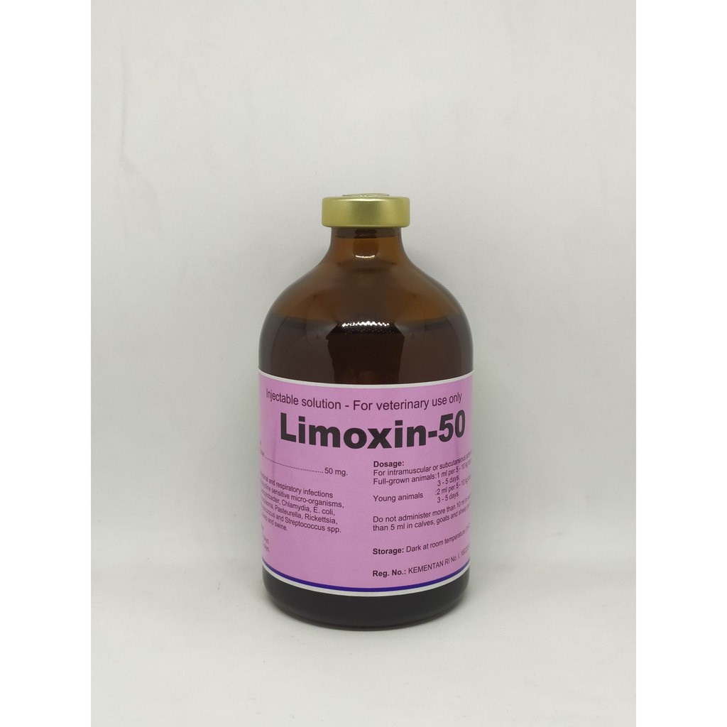 Jual LIMOXIN 50 - OXYTETRACYCLINE - OBAT INJEKSI HEWAN | Shopee Indonesia