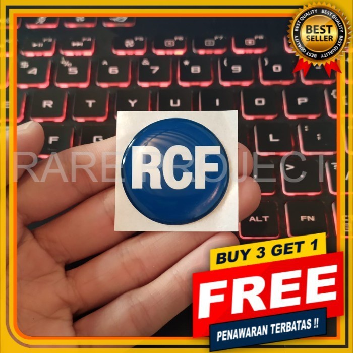 Jual STIKER EMBLEM SOUND AUDIO SPEAKER RCF TIMBUL LENTUR | Shopee Indonesia