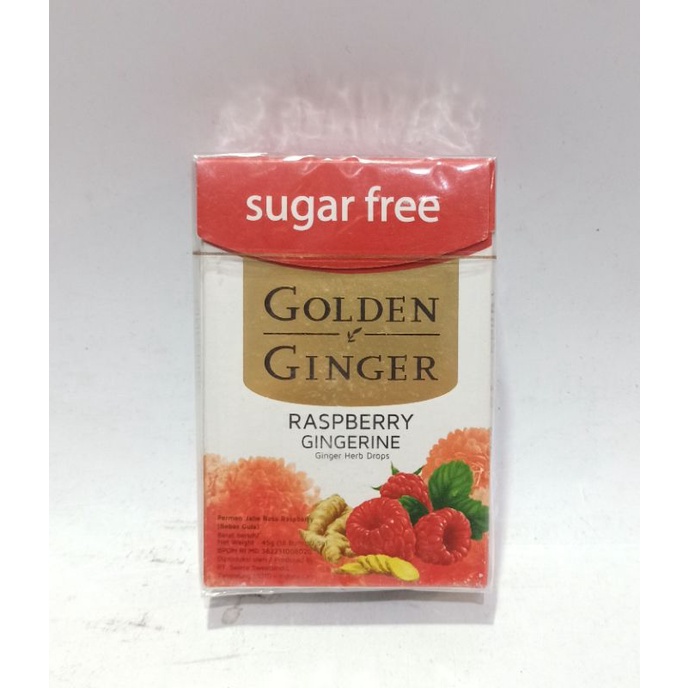 Jual Golden Ginger Permen Jahe Sugar Free All Variant 45g / Golden ...