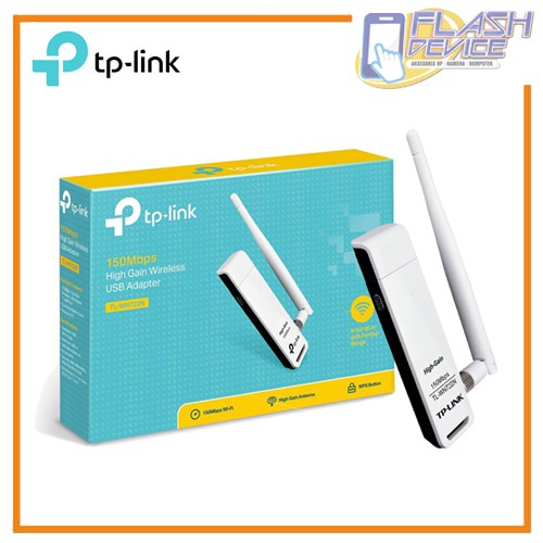 Jual USB Wifi TP-Link WN722N Dongle Adapter 150Mbps High Gain | Shopee ...