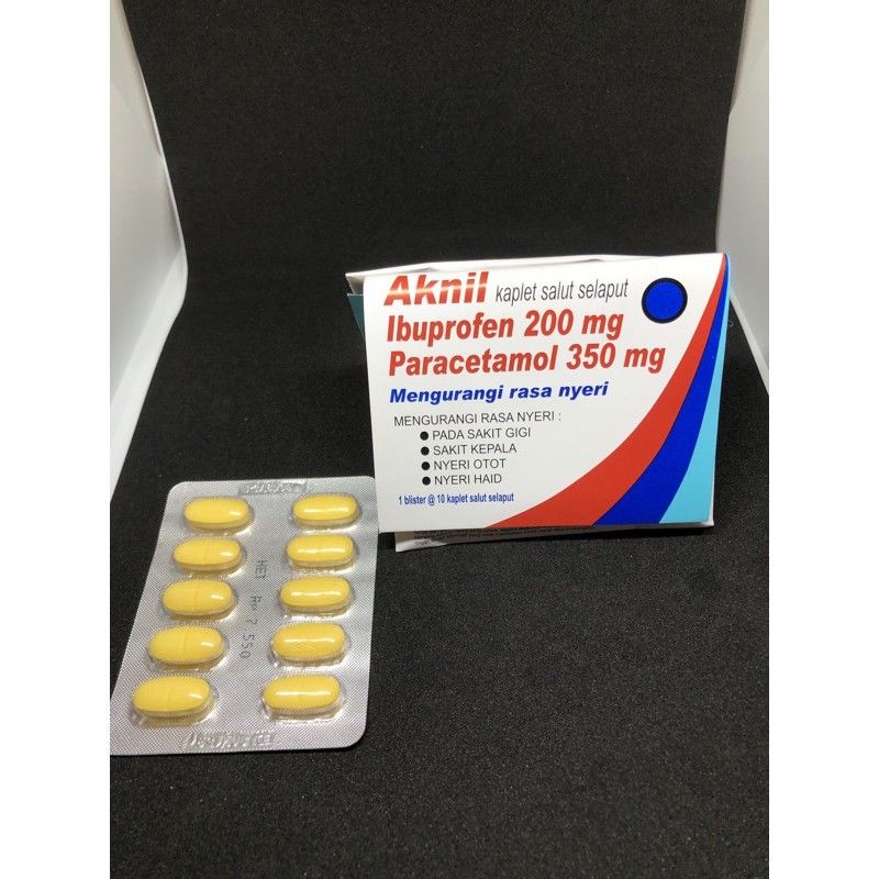 Jual AKNIL (mengurangi rasa nyeri pada sakit gigi,sakit kepala,nyeri ...