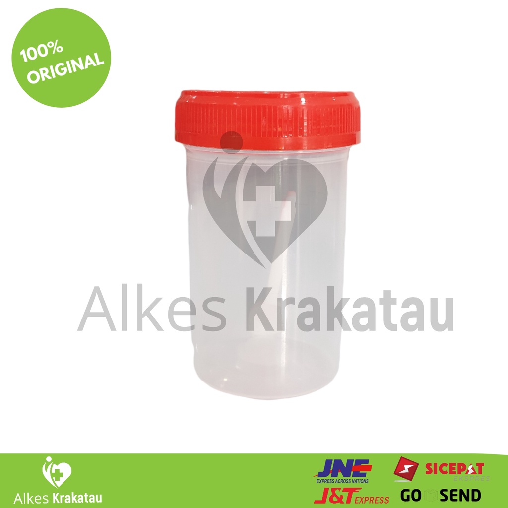 Jual Pot Salep 100cc / Pot Plastik 100ml / Tempat Urine 100 cc ml ...