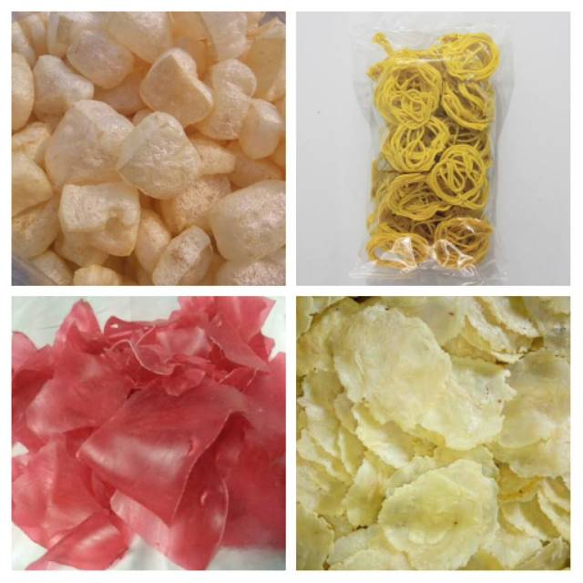 Jual Krupuk Kulit, Krupuk Padang, Krupuk Mie, Emping 250 gram | Shopee ...