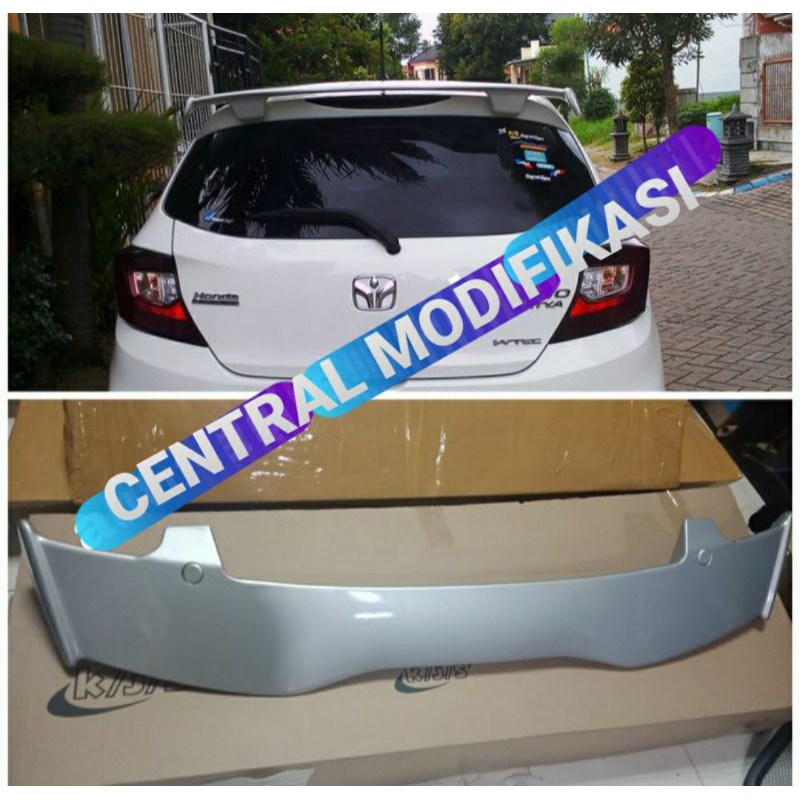 Jual spoiler brio 2018 2019 model mugen | Shopee Indonesia