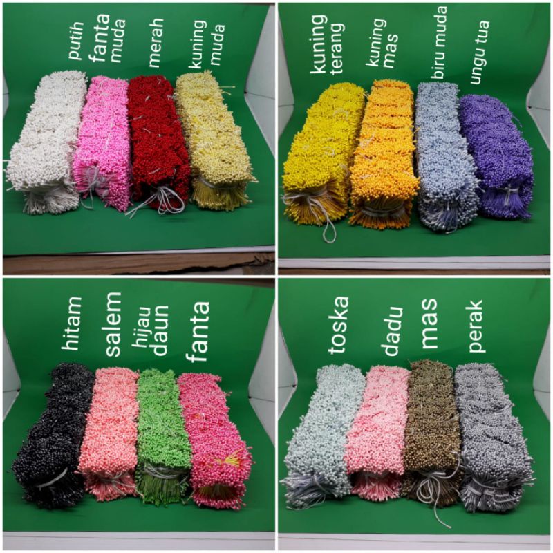 Jual Putik sari bunga ISI 100pc dan 200PC | Shopee Indonesia
