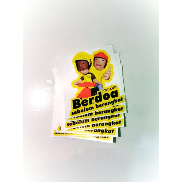 Jual STIKER MAXIM HELM BESAR | MOTOR | MOBIL OJEK ONLINE / TEMPAT ...