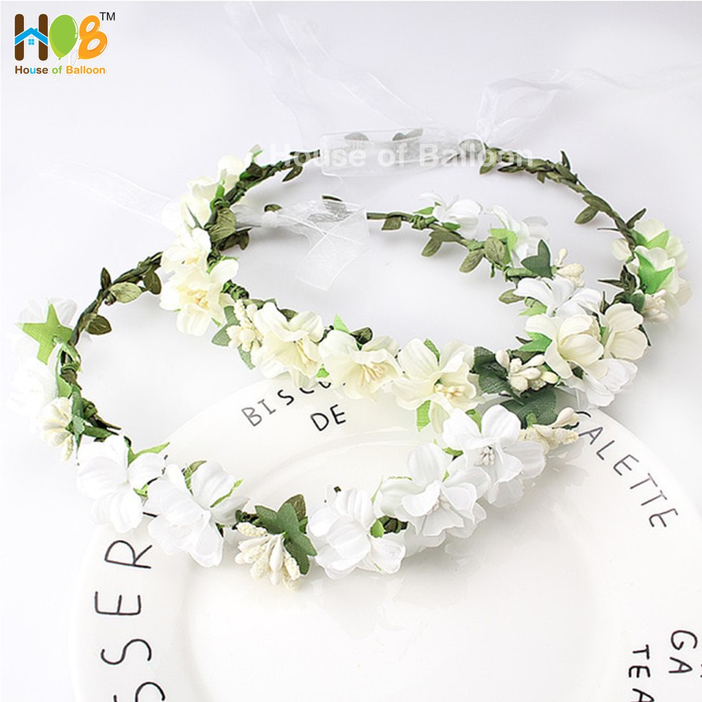 Jual Mahkota Bunga / Flower Crown / Mahkota Bridal Shower PREMIUM ...