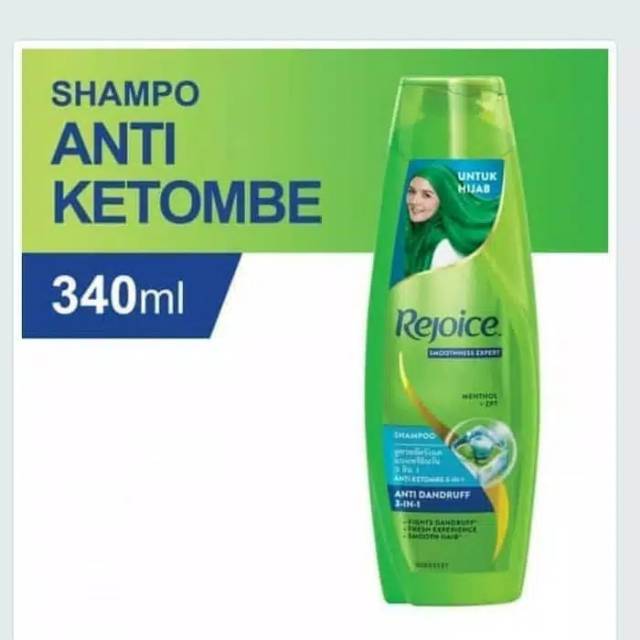 Jual Rejoice Shampoo Anti Dandruff 3in1 | Rich Soft Smooth 340ml | Shopee Indonesia