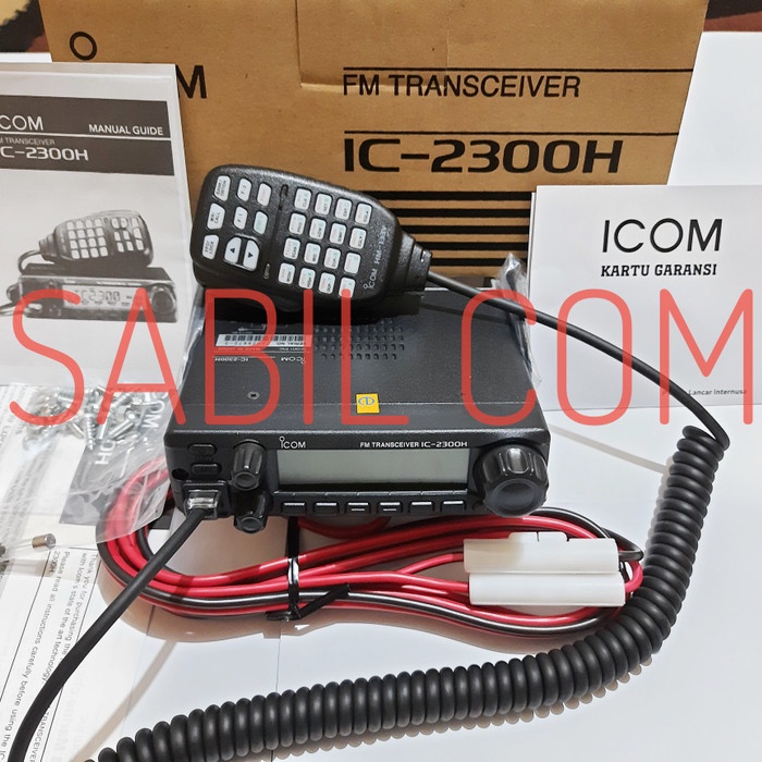 Jual RADIO RIG ICOM IC 2300H VHF / RIG ICOM 2300 ORIGINAL GARANSI RESMI | Shopee Indonesia