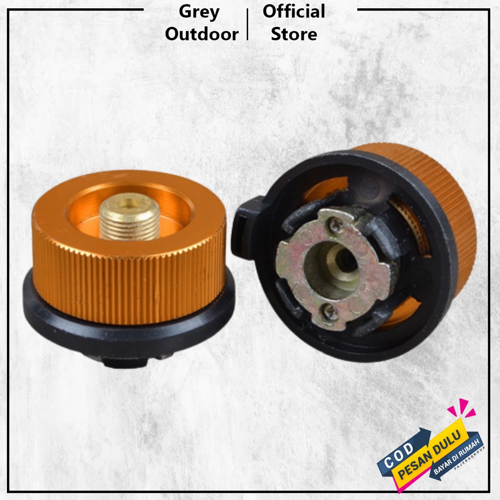 Jual Adapter Burner Head Konektor Adaptor Gas Portable | Shopee Indonesia