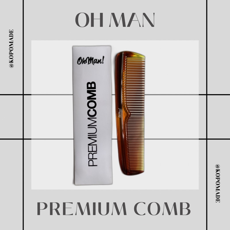 Jual Oh Man Premium Comb With Exclusive Packaging | Shopee Indonesia
