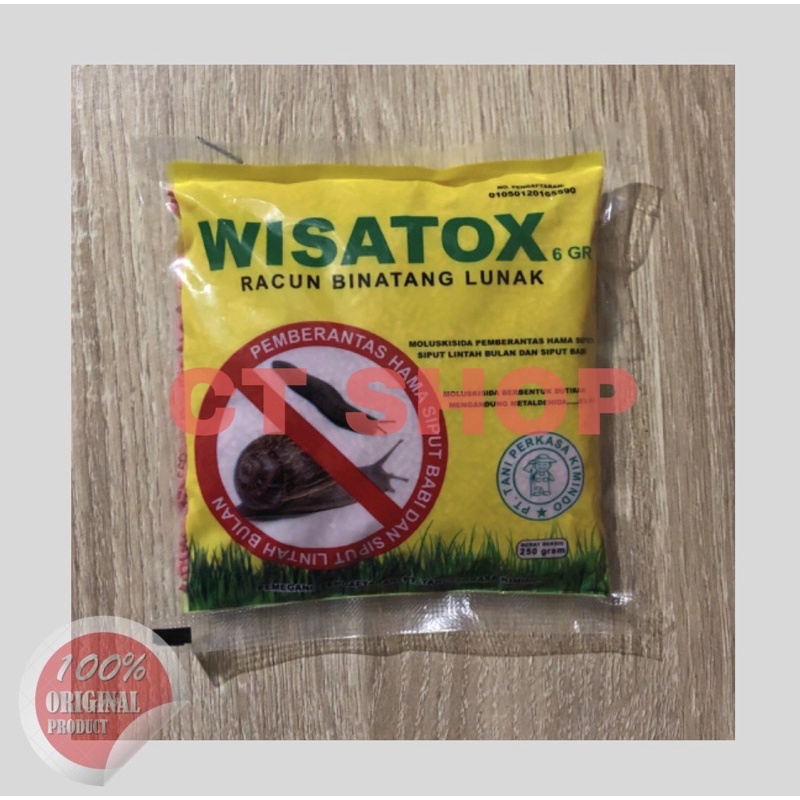 Jual Wisatox 6GR 250gram I Pemberantas Hama Siput Keong | Shopee Indonesia