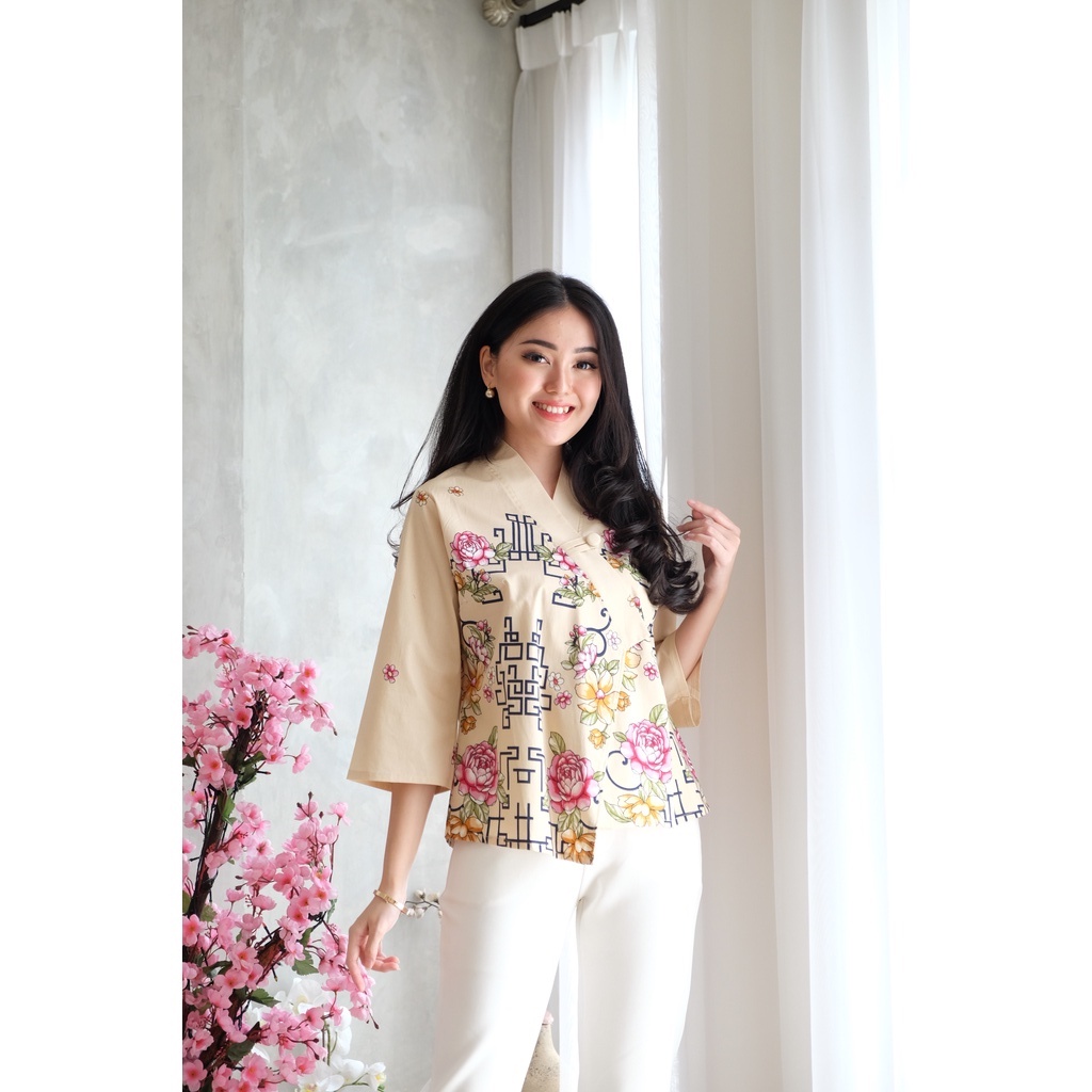 Jual Jing Batik Cheongsam ( Kemeja - Kora - Kina - Nuwa - Jenna - Dara ...