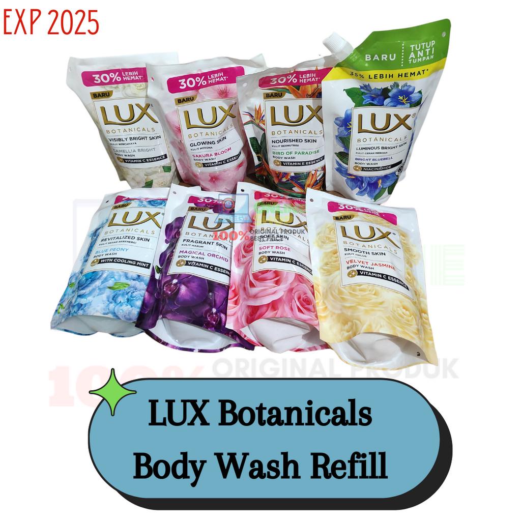 Jual LUX Botanical Body Wash Refill 400ml | Shopee Indonesia
