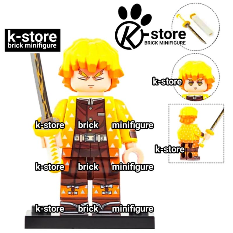 Jual lego demon slayer kimetsu no yaiba the movie mugen train zenitsu ...
