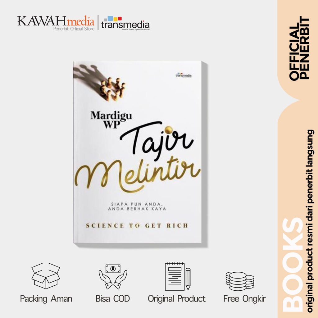 Jual BUKU TAJIR MELINTIR - MARDIGU WP - TransmediaPustaka | Shopee Indonesia