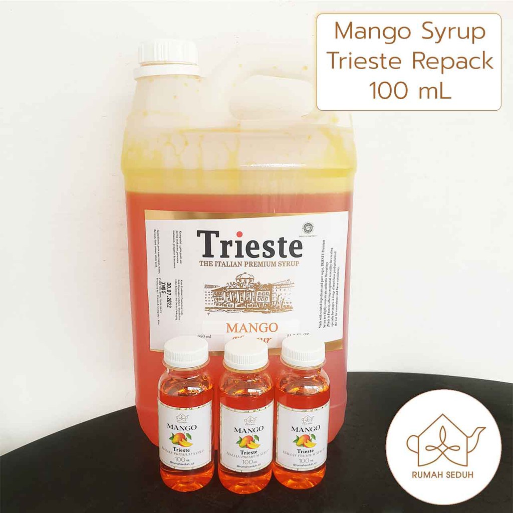 Jual Trieste Syrup 100mL - Tea and Mojito Syrup- Banana, Blue Curacao ...