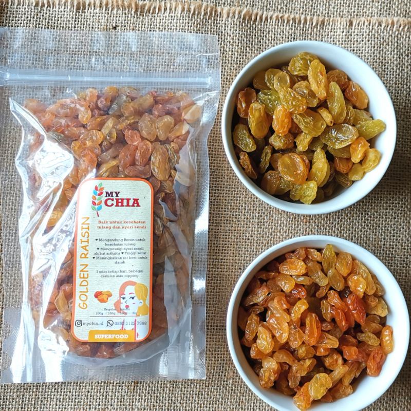 Jual Golden Raisin Jumbo 500g - 1kg | Shopee Indonesia