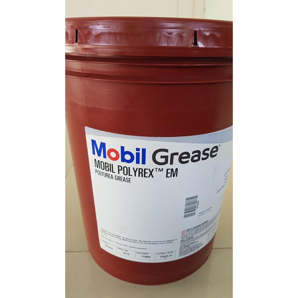 Jual Mobil Grease PolyRex EM pail import - Polyurea gemuk bearing motor listrik | Shopee Indonesia