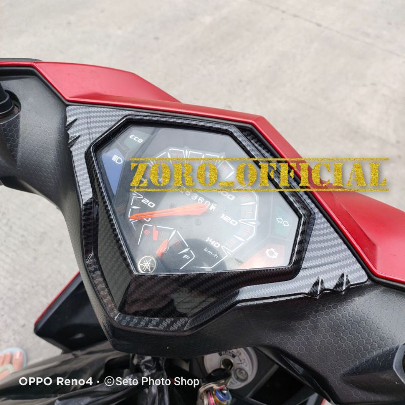 Jual cover tutup speedometer carbon mio m3, mio z, mio 125 batok ...